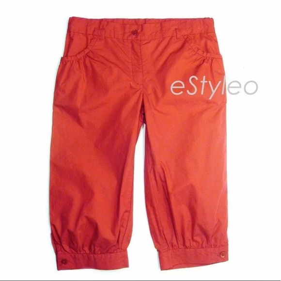 Jacadi | Bottoms | Jacadi Girls Children Capri Pants Red Sz 2 | Poshmark